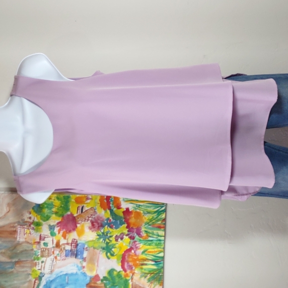 DG2 by Diane Gilman | Tops | Dg2 By Diane Gilman Mixed Media Easy Tank ...